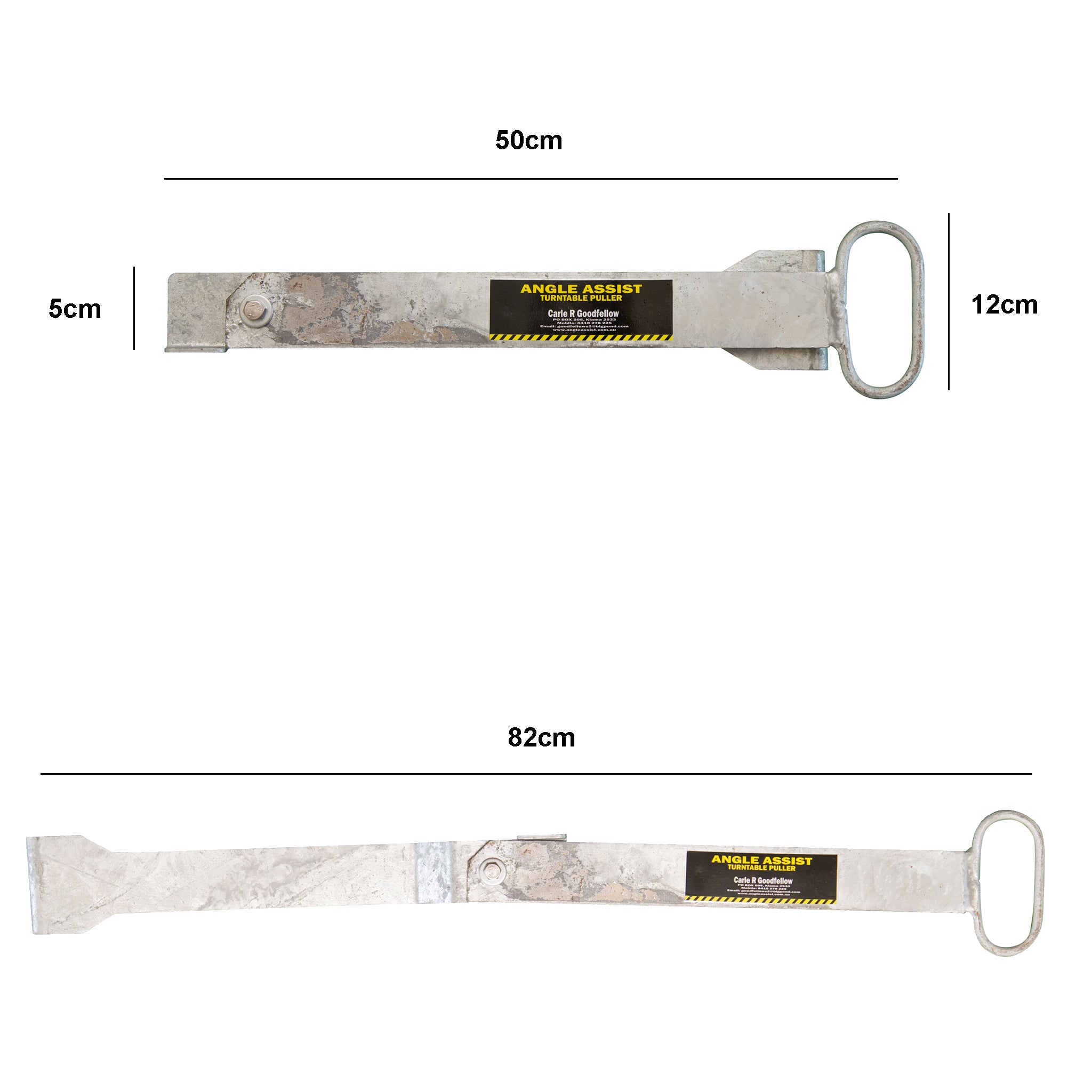 Truck Turntable Release Handle Lever - Pull the Pin - Unhitch Trailer ...